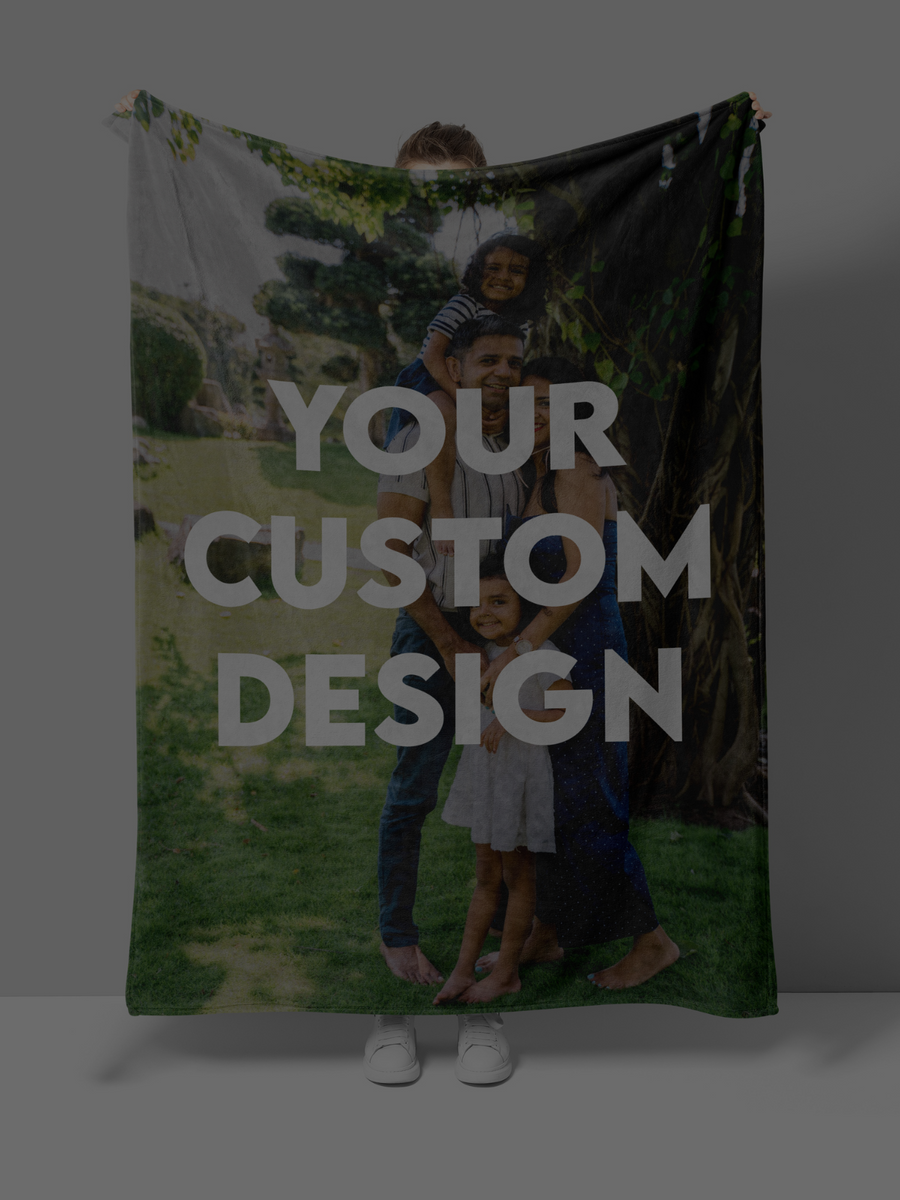 Custom Photo Blankets - Design Your Own Blanket